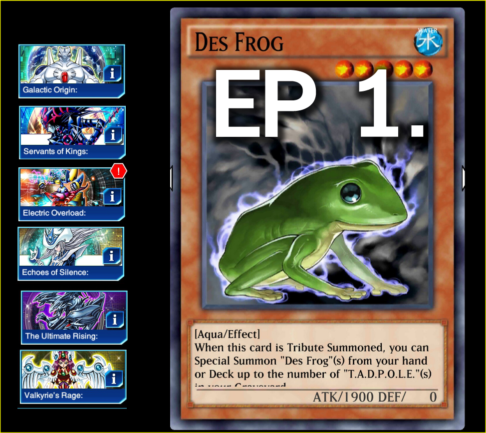 จัด Deck กบร้อง Des Frog กบสกิลวัดดวง Last Gamble - Yugi Oh Dual Link ...